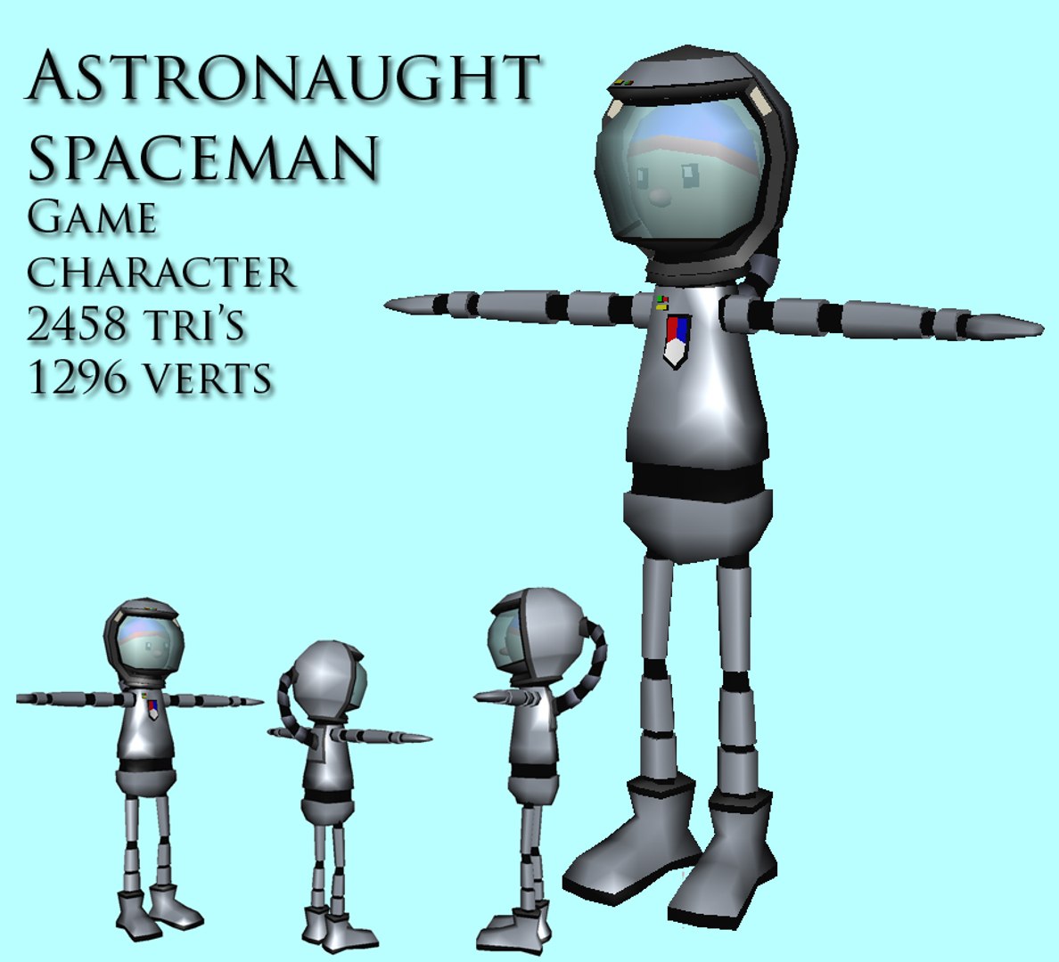 character games 3d model