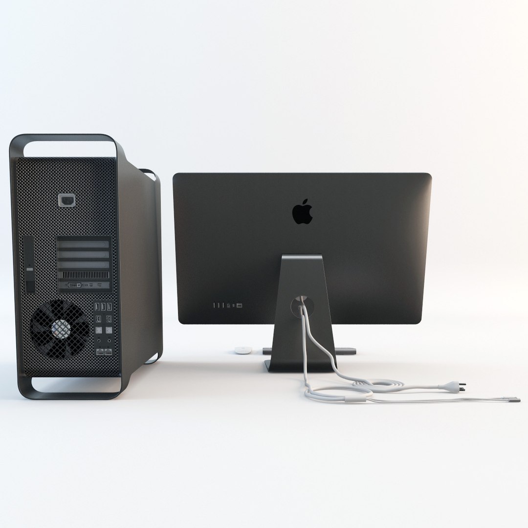 3d Model Apple Mac Pro