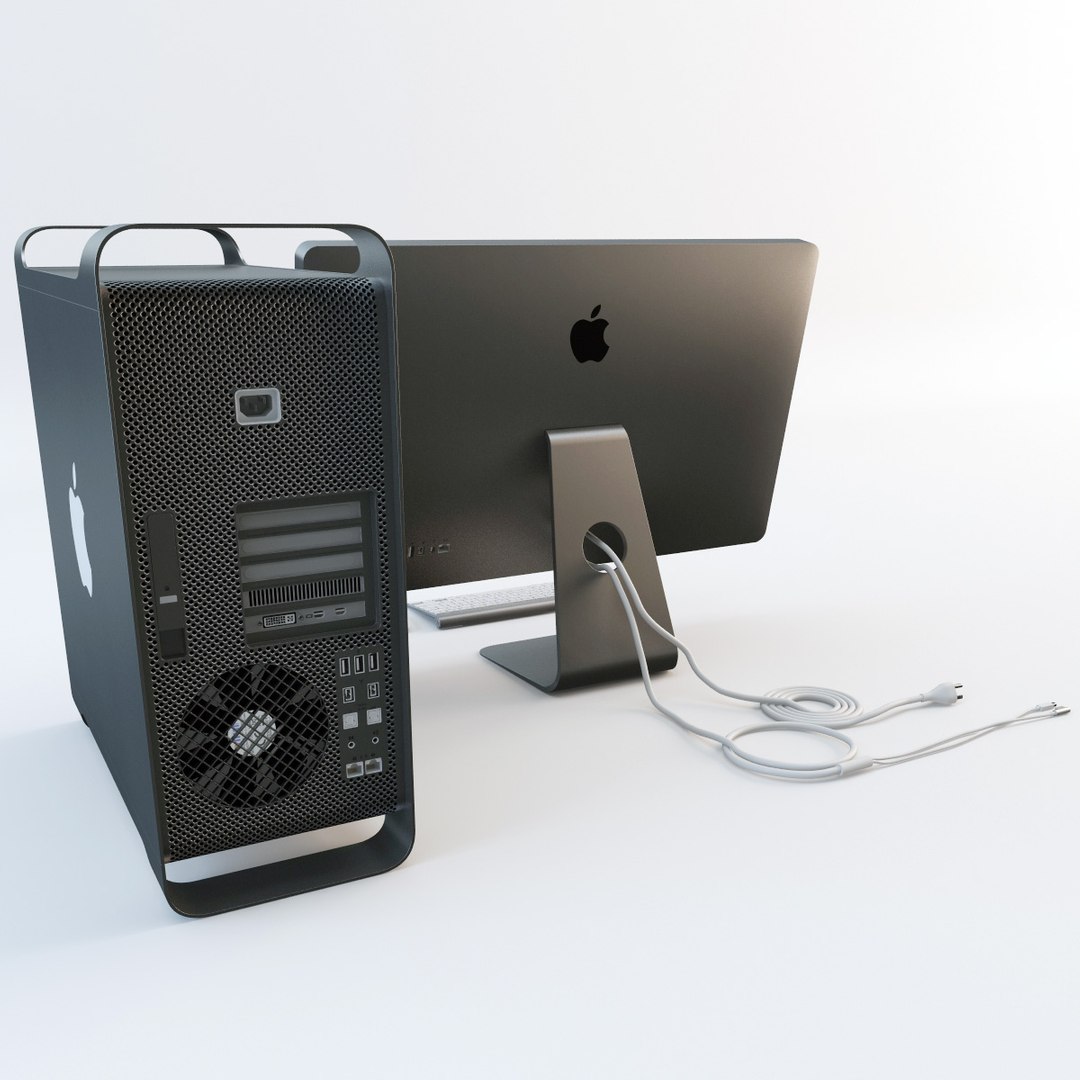 3d Model Apple Mac Pro