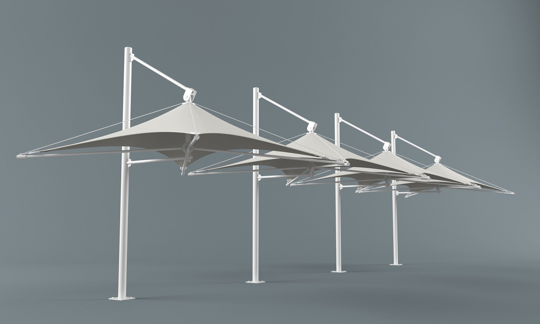 3D Canopy Tent - TurboSquid 1555629