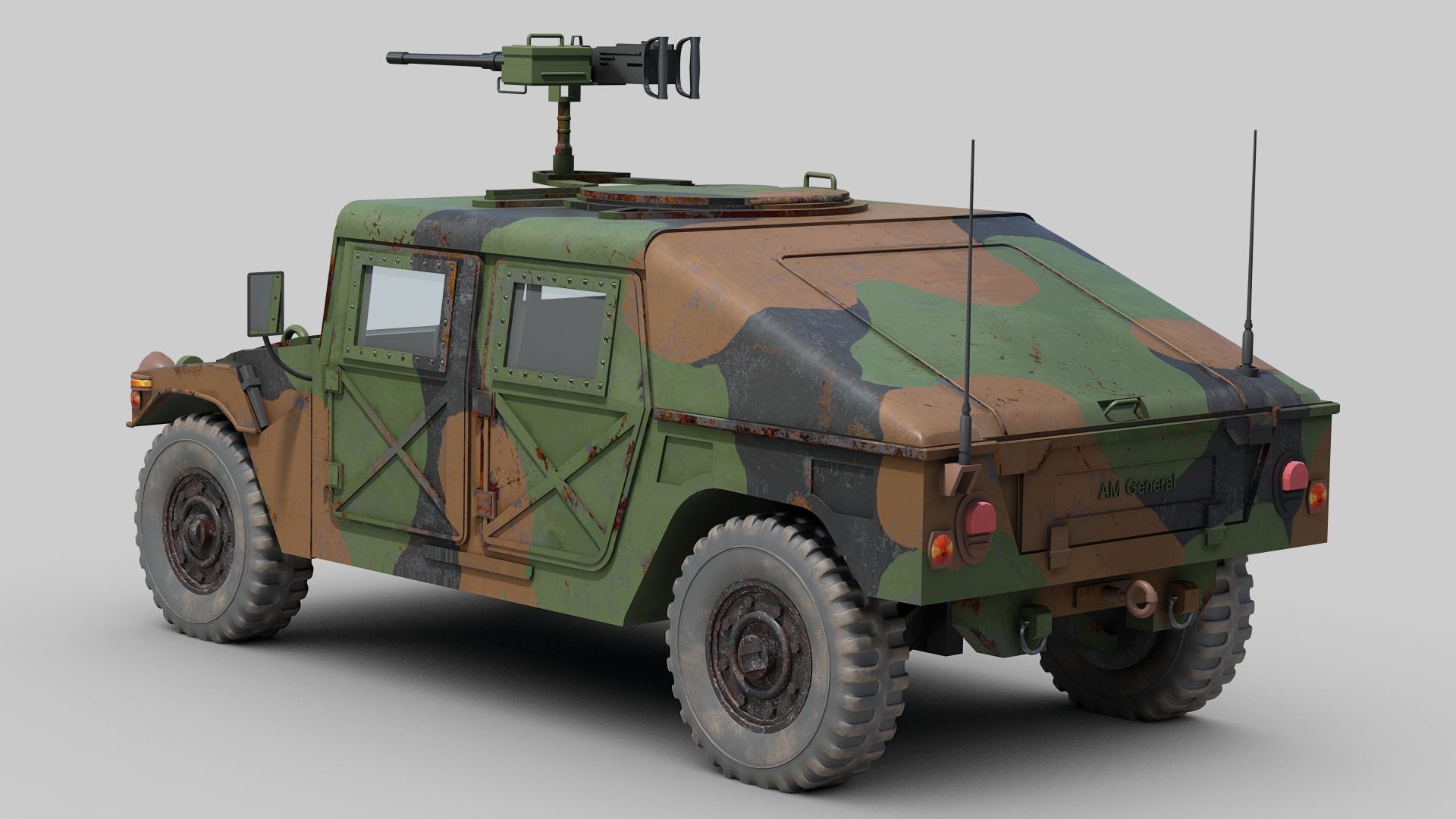 Humvee Camo Model - TurboSquid 2151059