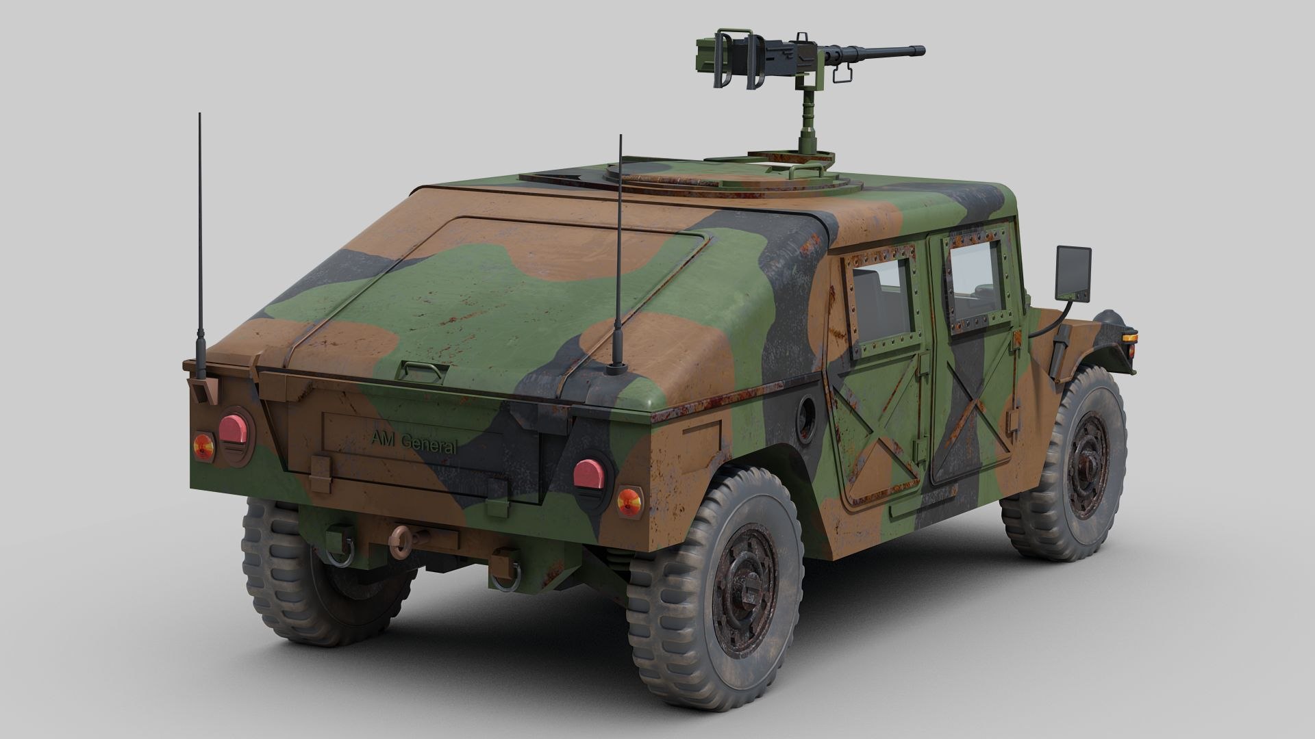 Humvee Camo Model - TurboSquid 2151059