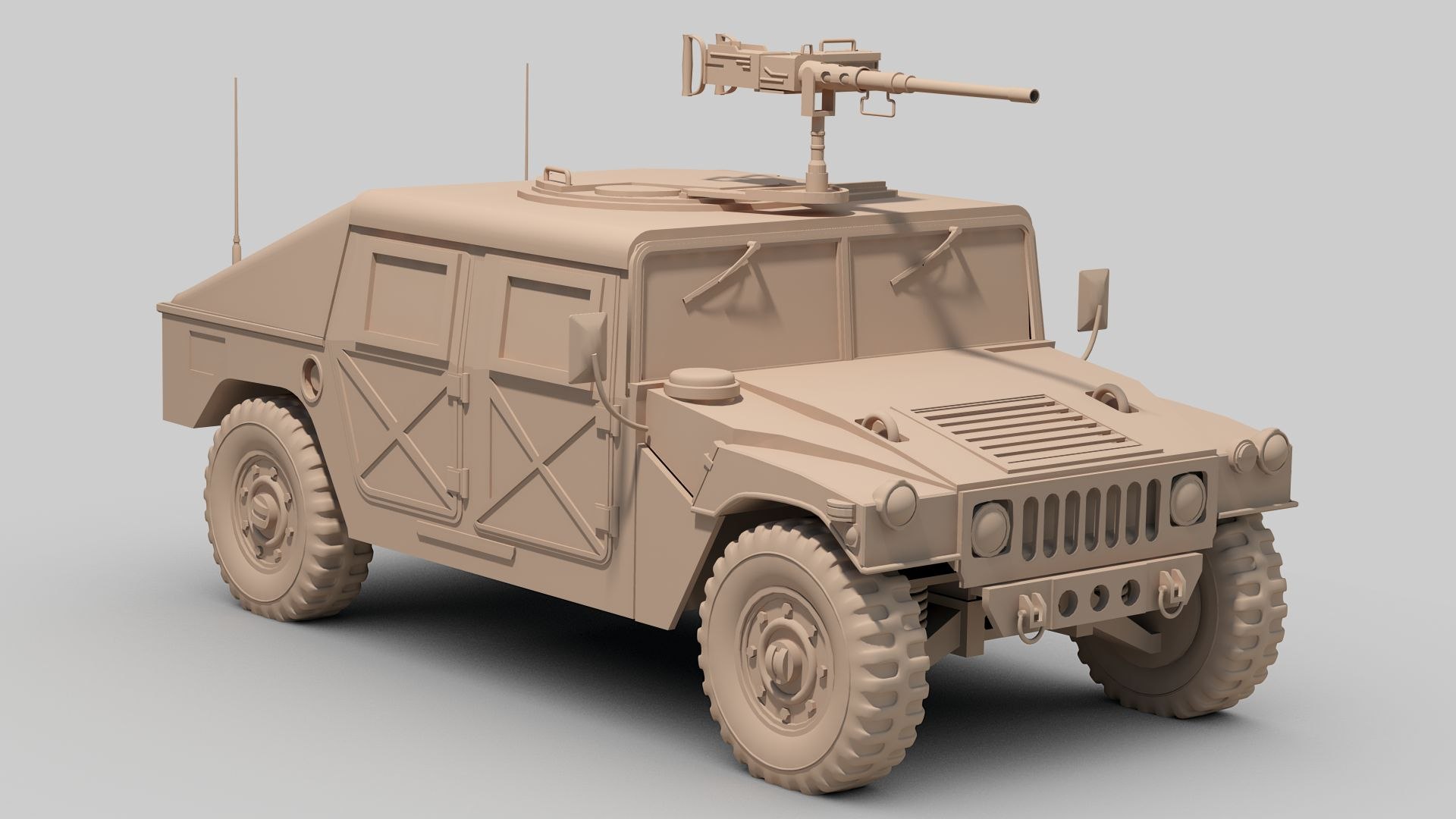 Humvee Camo Model - TurboSquid 2151059