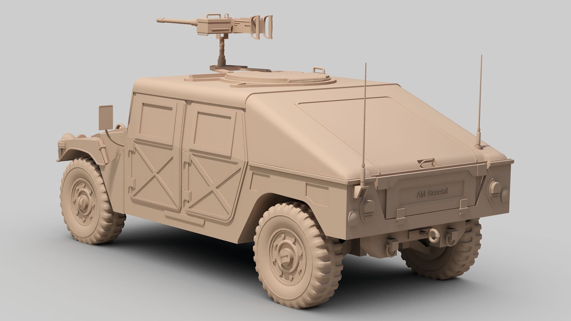 Humvee Camo Model - TurboSquid 2151059
