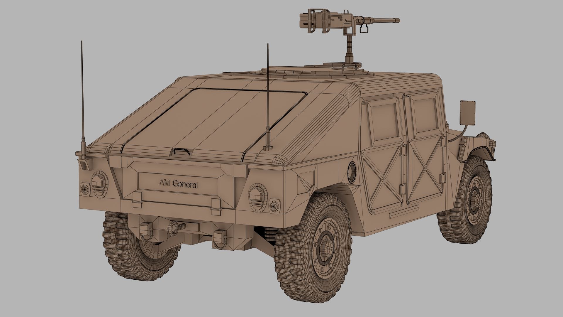 Humvee Camo Model - TurboSquid 2151059