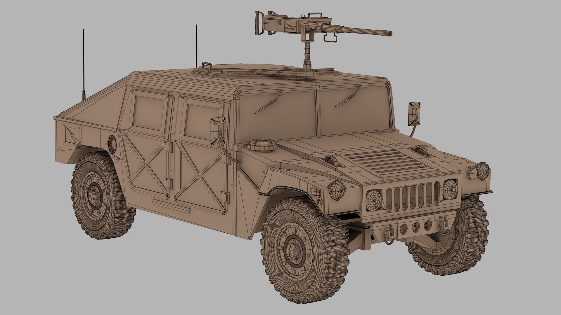 Humvee Camo Model - TurboSquid 2151059