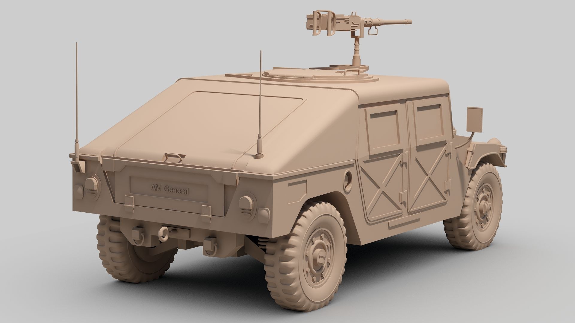 Humvee Camo Model - TurboSquid 2151059