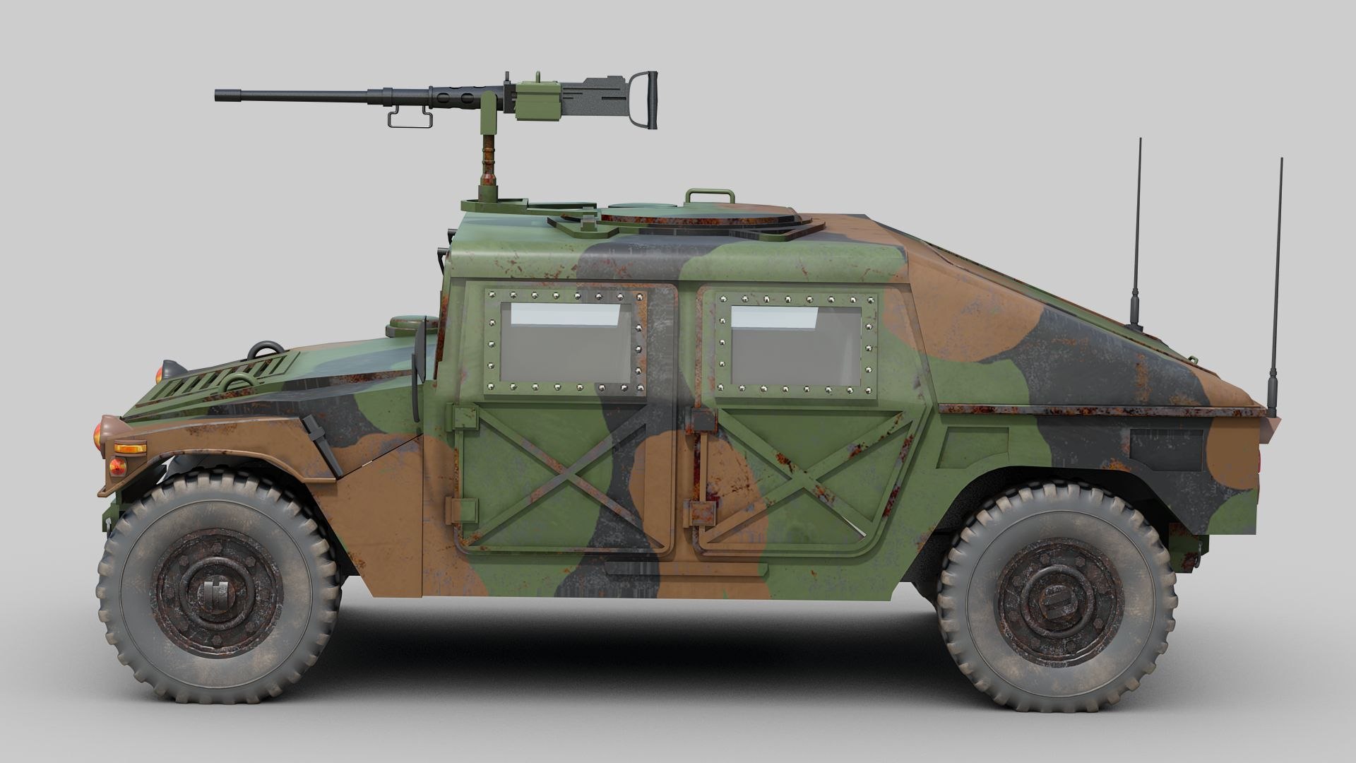 Humvee Camo Model - TurboSquid 2151059