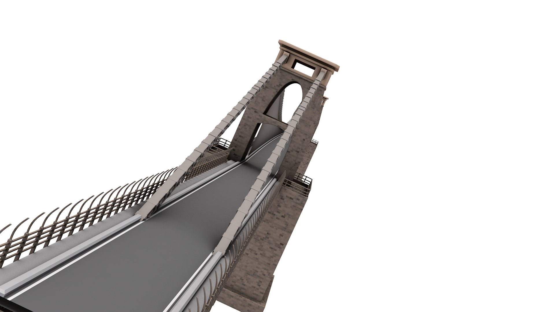Clifton Suspension Bridge 3D Model - TurboSquid 2428755