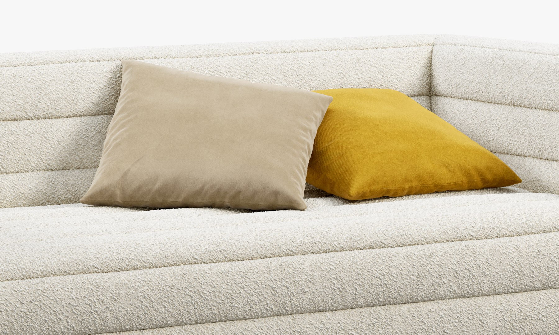 3D CB2 Strato Boucle Sofa Model - TurboSquid 2067878