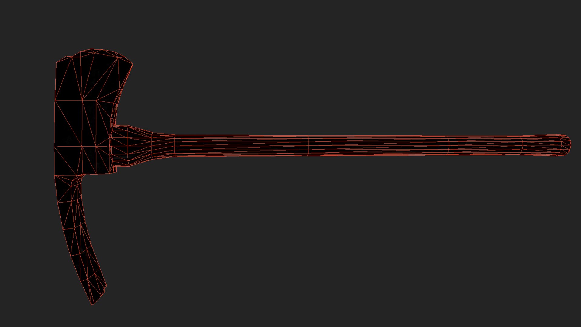 Wood Axe 3D Model - TurboSquid 1991523