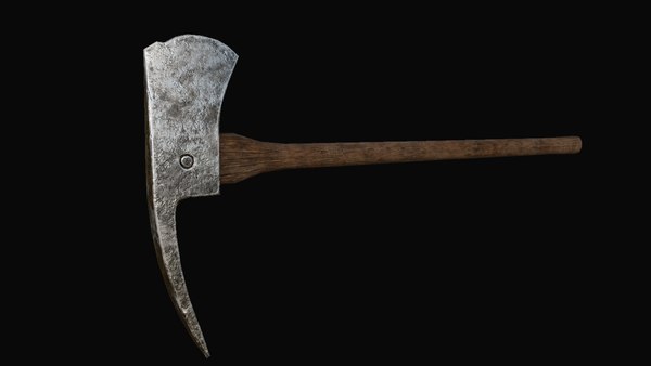 Wood axe 3D model - TurboSquid 1991523