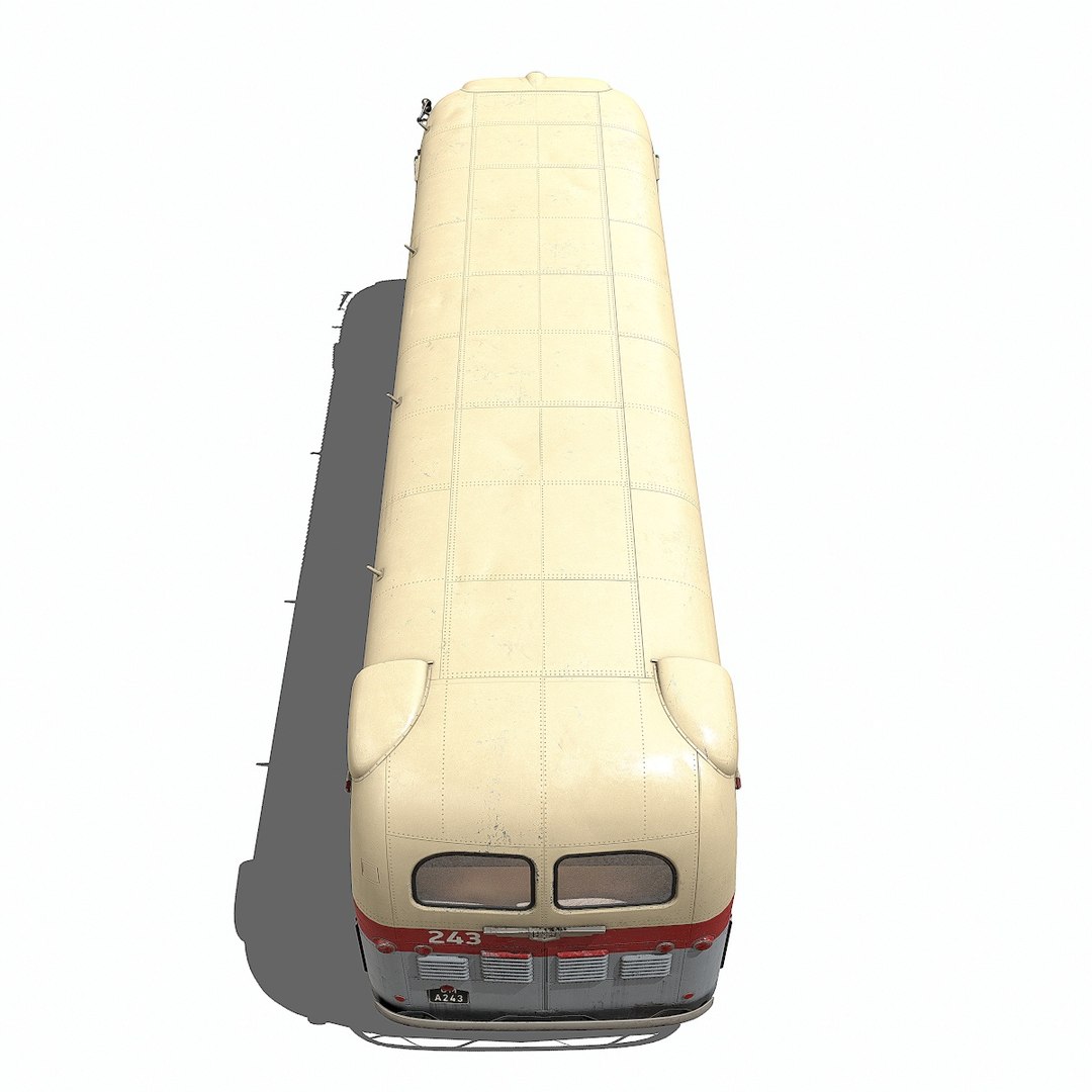 3D Model Ussr Bus Zis-127 - TurboSquid 1365585