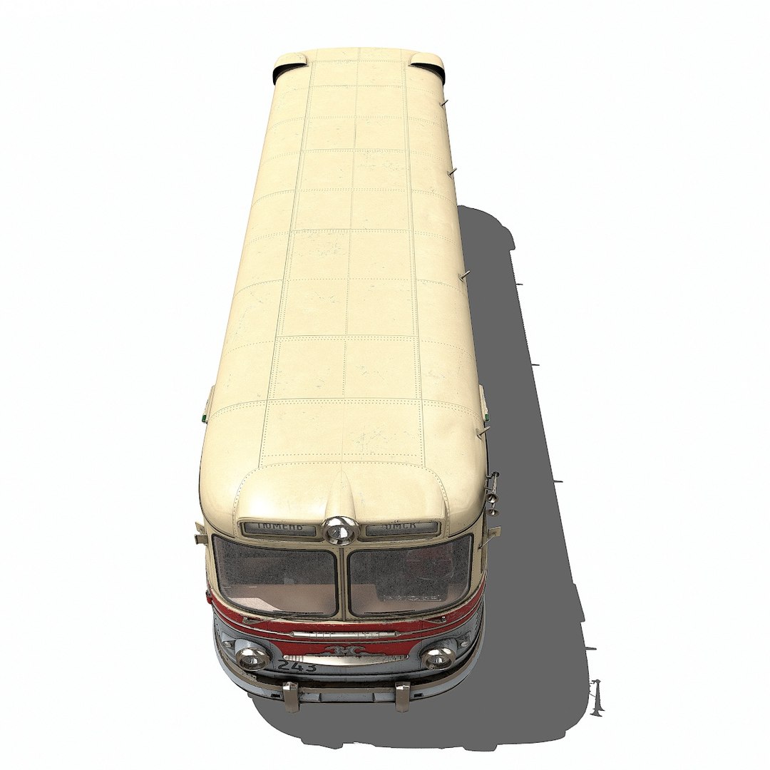 3D Model Ussr Bus Zis-127 - TurboSquid 1365585