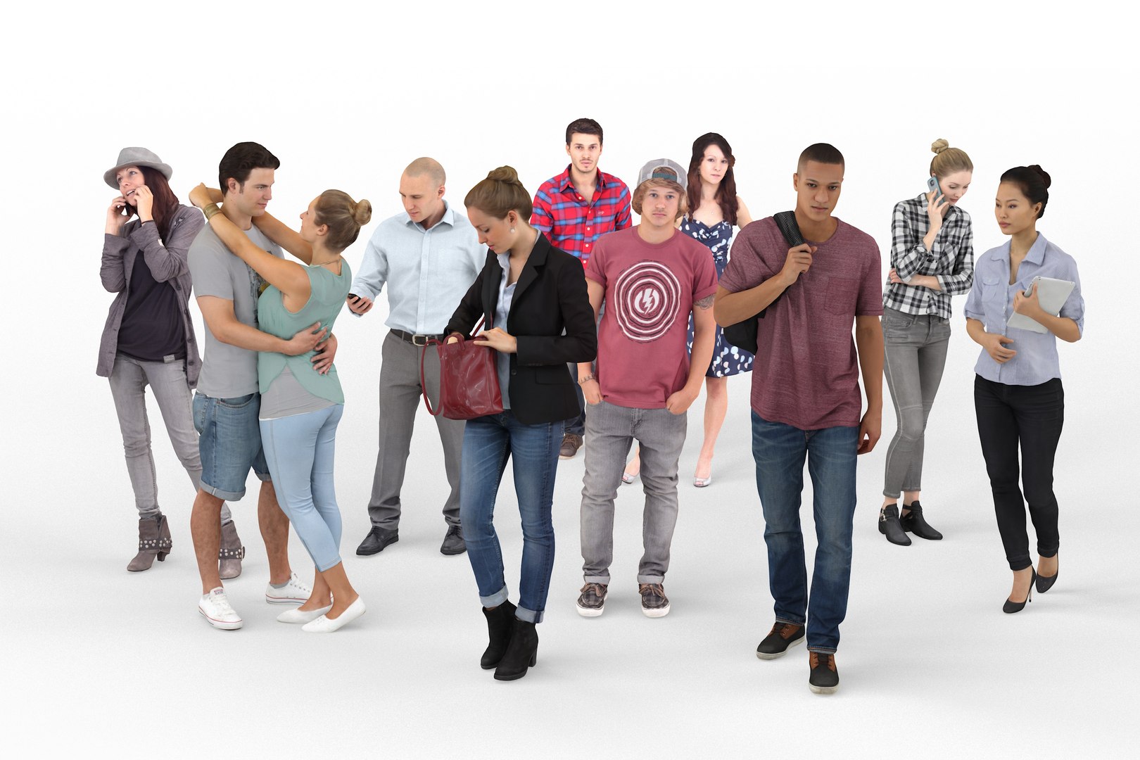 People Collection 3D model - TurboSquid 2181123