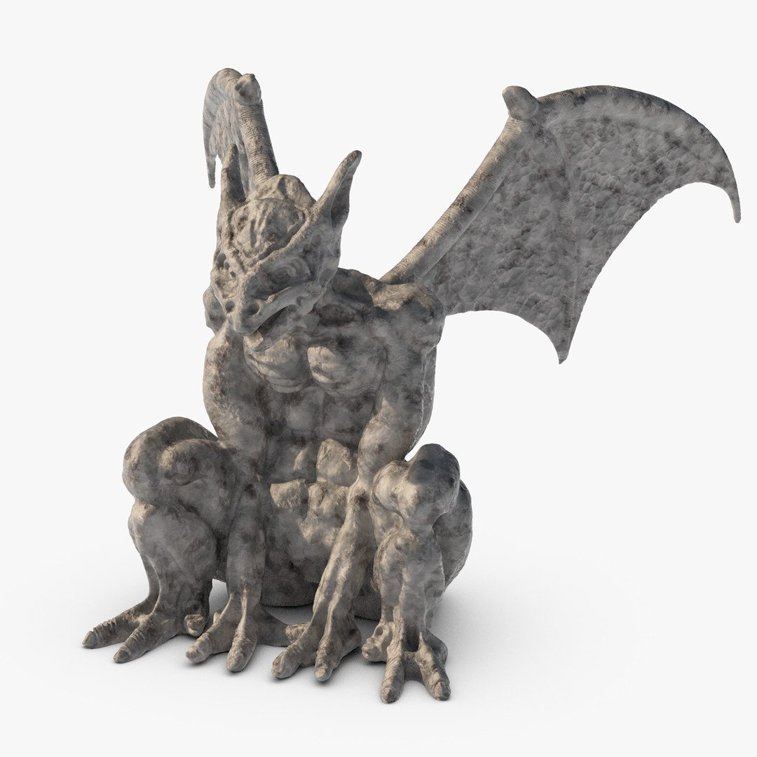 Gargoyle zbrush model - TurboSquid 1697286