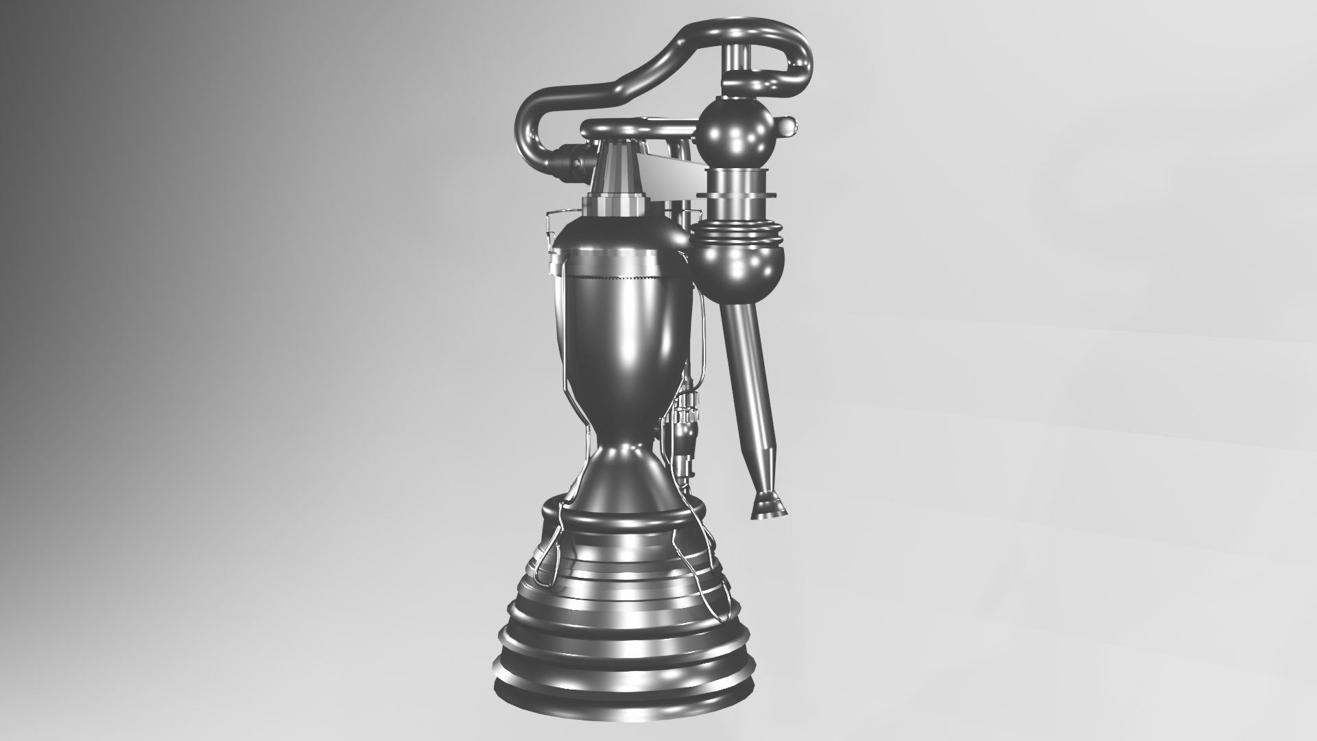 Free SpaceX Merlin Engine 3D - TurboSquid 2089614