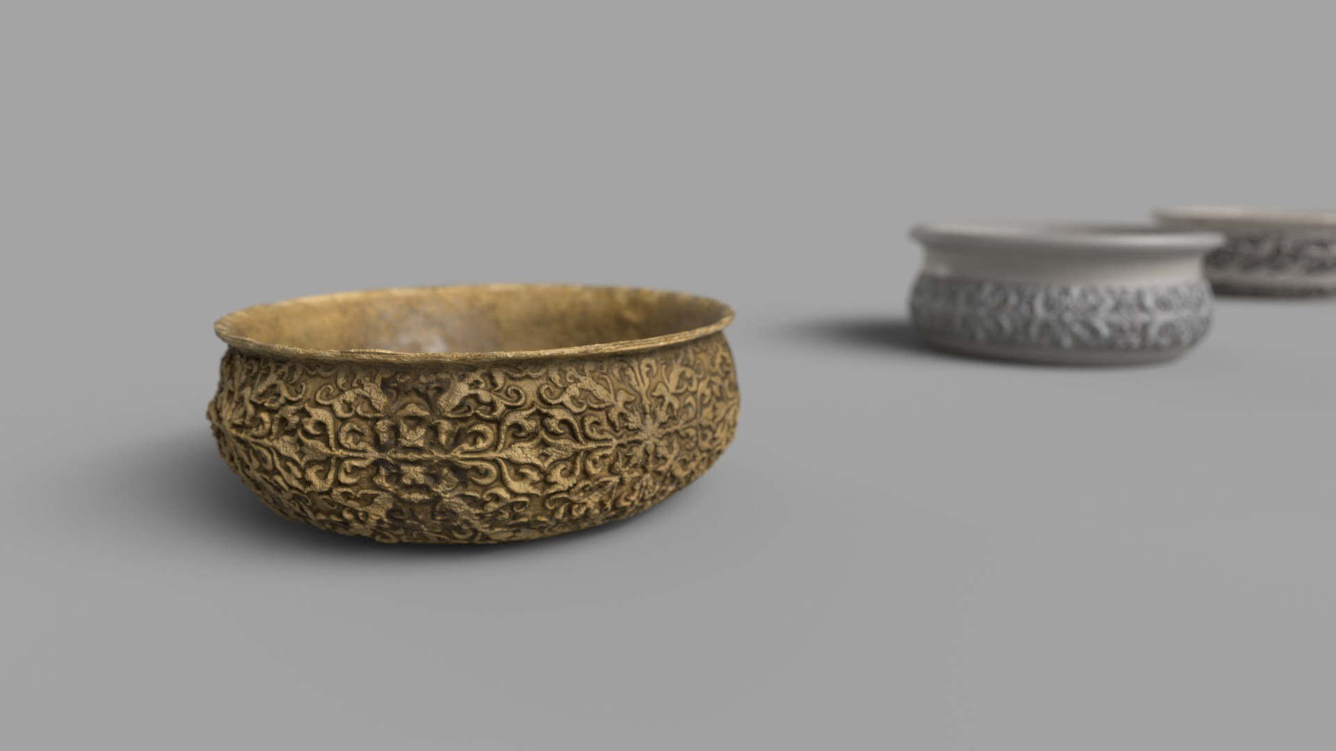 Antique Bowls 3D model - TurboSquid 2135988