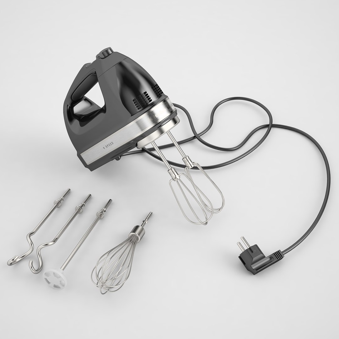 3d model of manual mixer kitchen
