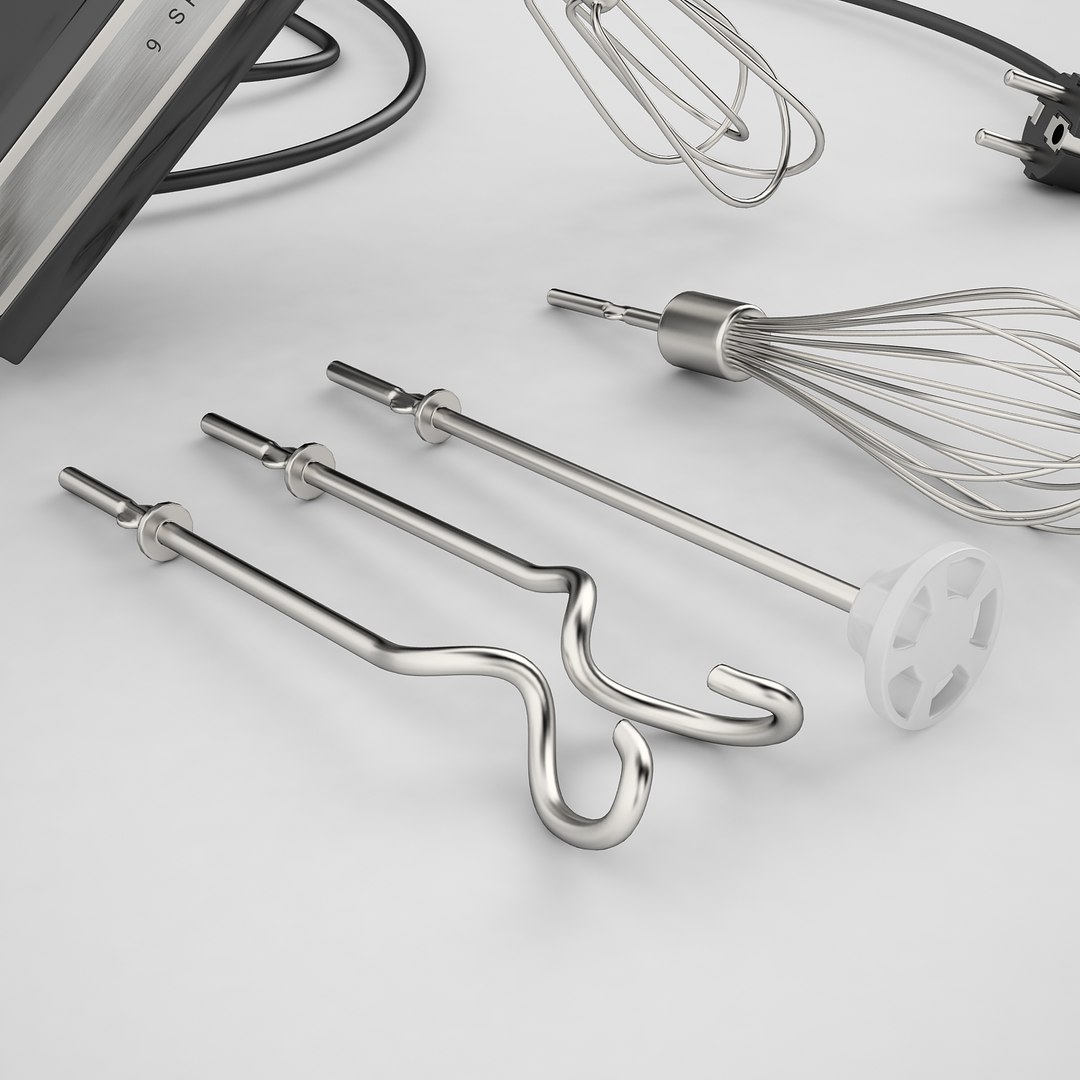 3d Model Of Manual Mixer Kitchen