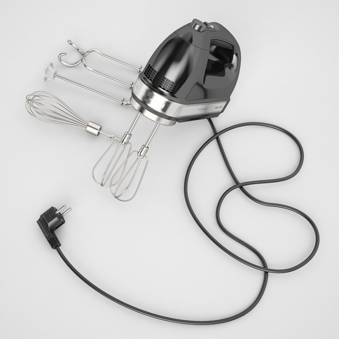 3d Model Of Manual Mixer Kitchen