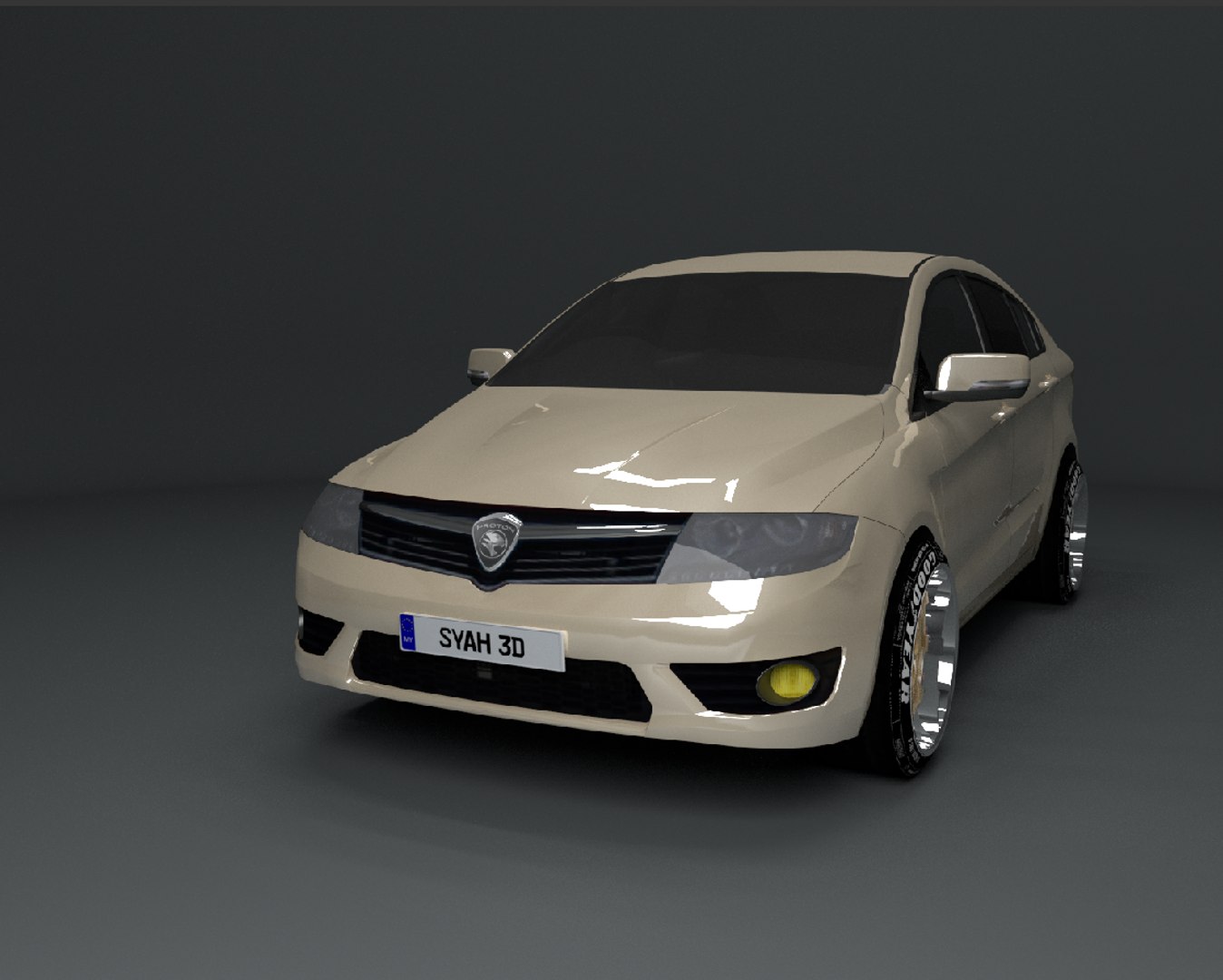 Proton Preve 3d 3ds