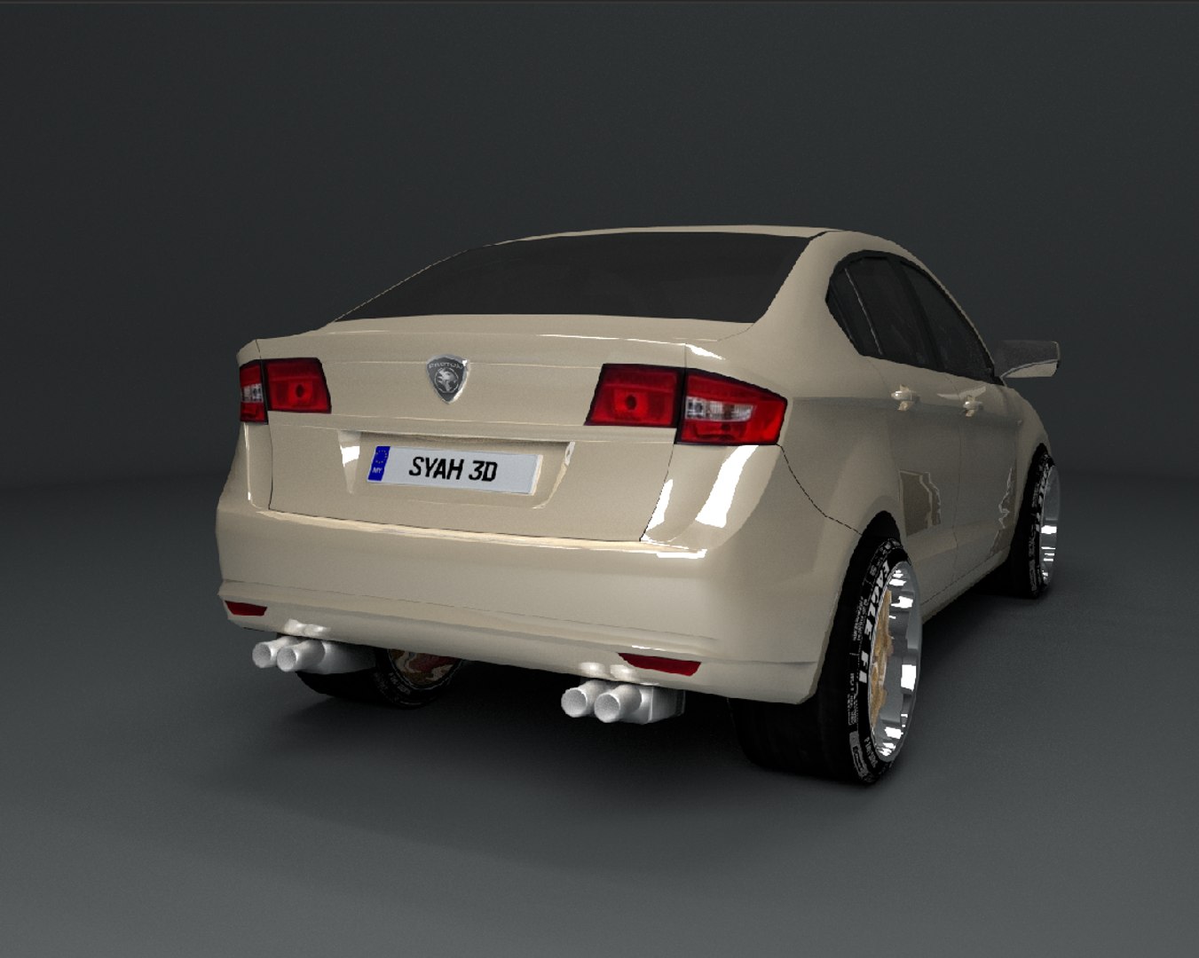 Proton Preve 3d 3ds