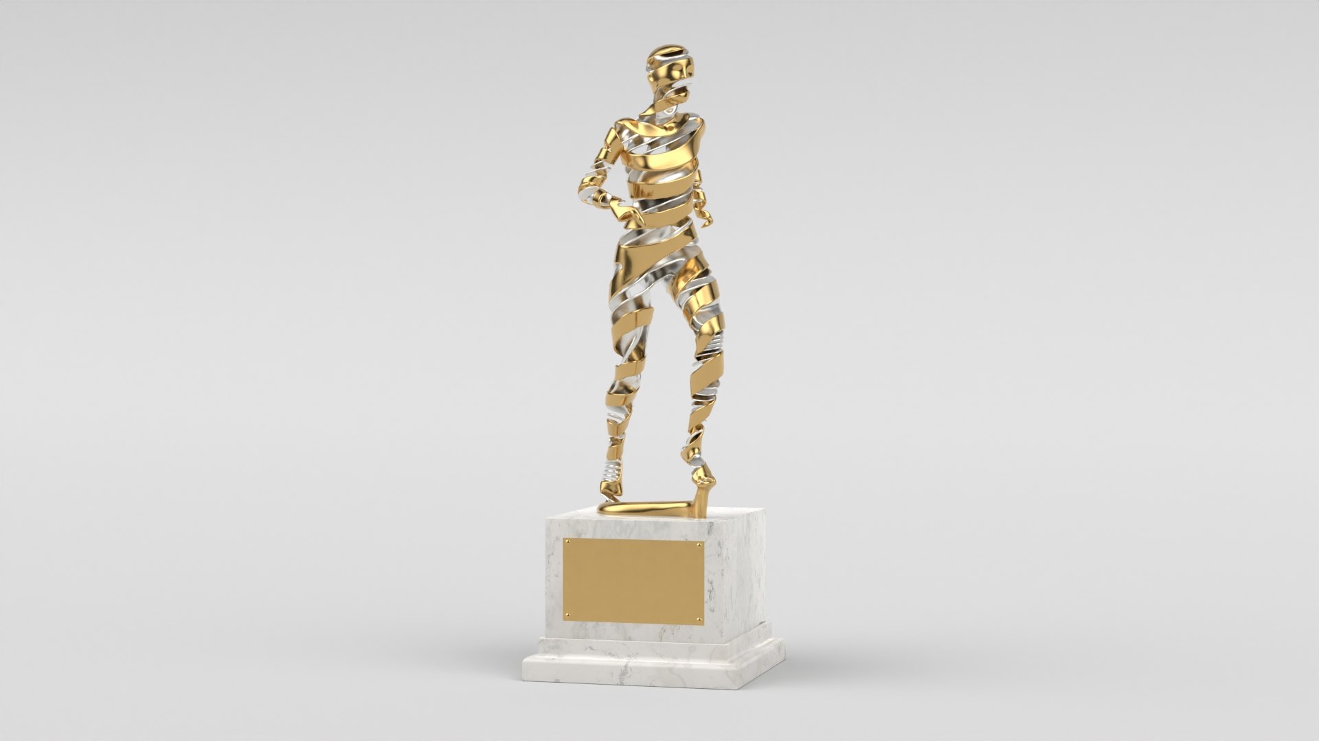 3D Marathon Trophy - TurboSquid 1918966