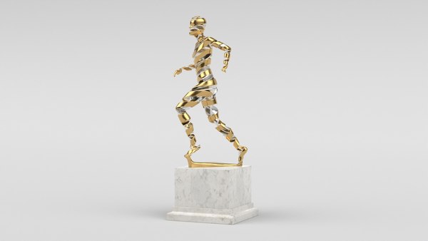 3D Marathon Trophy - TurboSquid 1918966