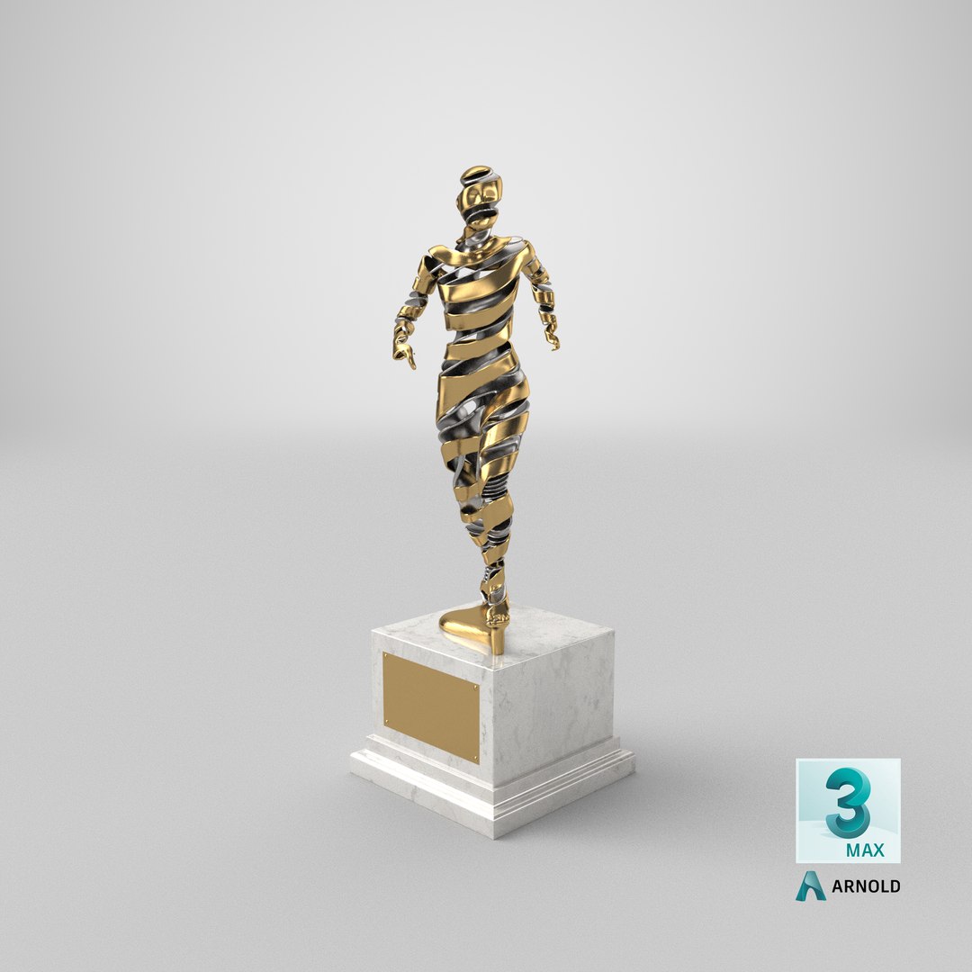 3D Marathon Trophy - TurboSquid 1918966