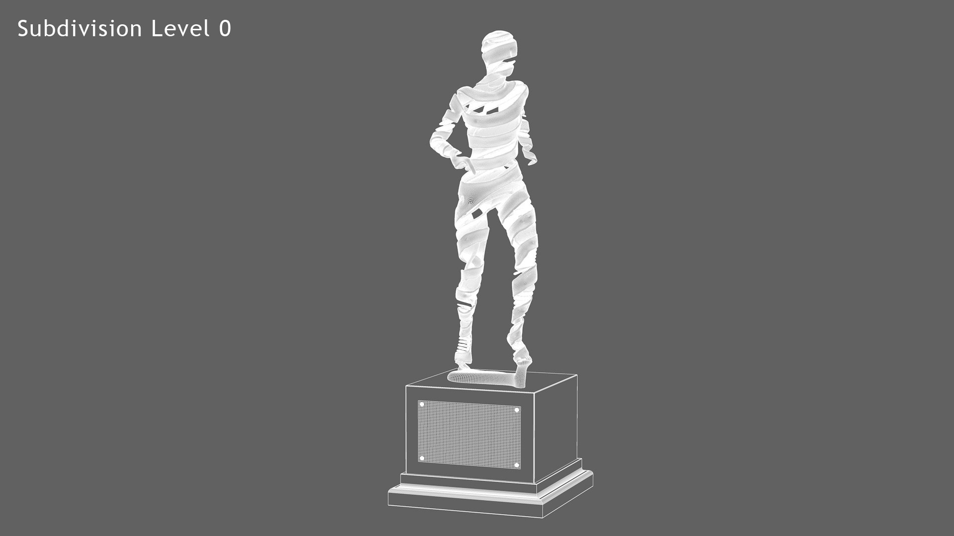 3D Marathon Trophy - TurboSquid 1918966