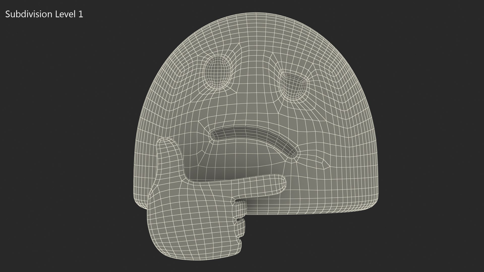 Thinking Face Android Emoji model - TurboSquid 1823726