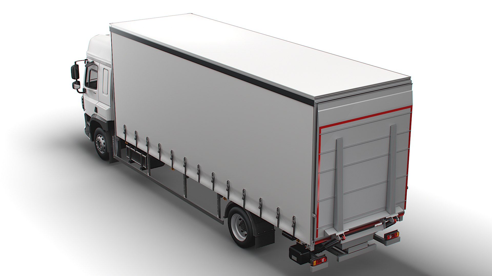 3D DAF CF Box 2020 - TurboSquid 1838112