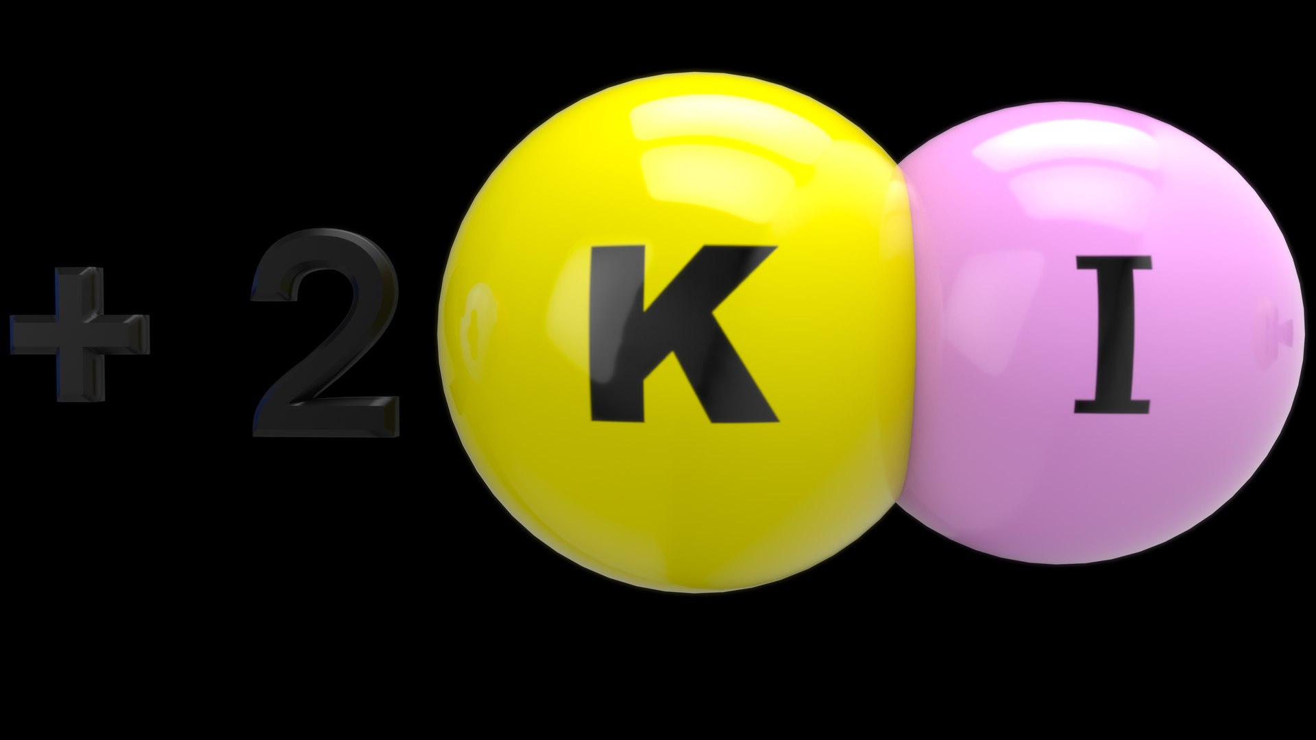 3D Pb NO3 2 KI - 2KNO3 PbI2 - TurboSquid 2337672