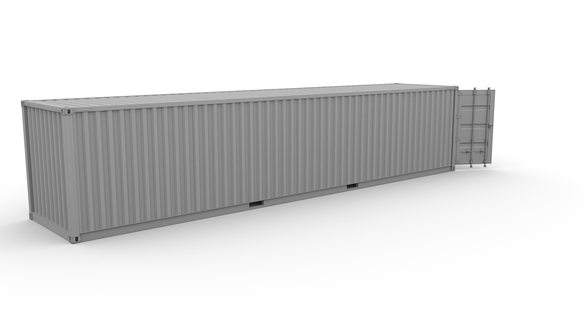 3D Model 40ft Shipping Container CSAV V2 - TurboSquid 1778441