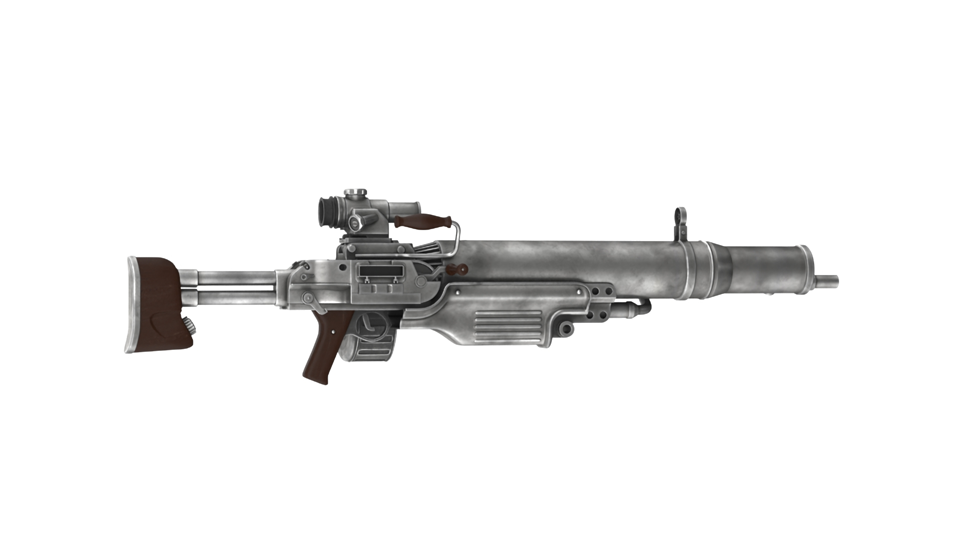 Fallout T 60 Rifle 3D Model - TurboSquid 2253077