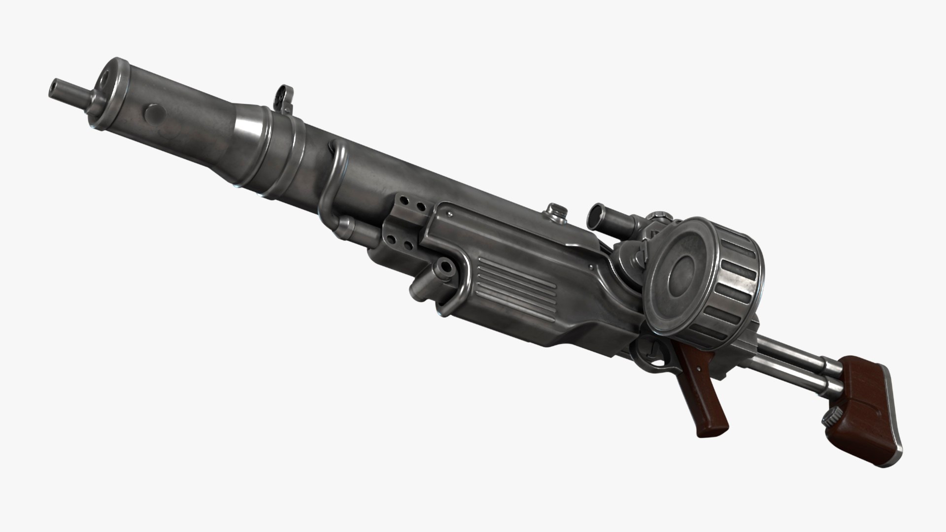 Fallout T 60 Rifle 3D Model - TurboSquid 2253077