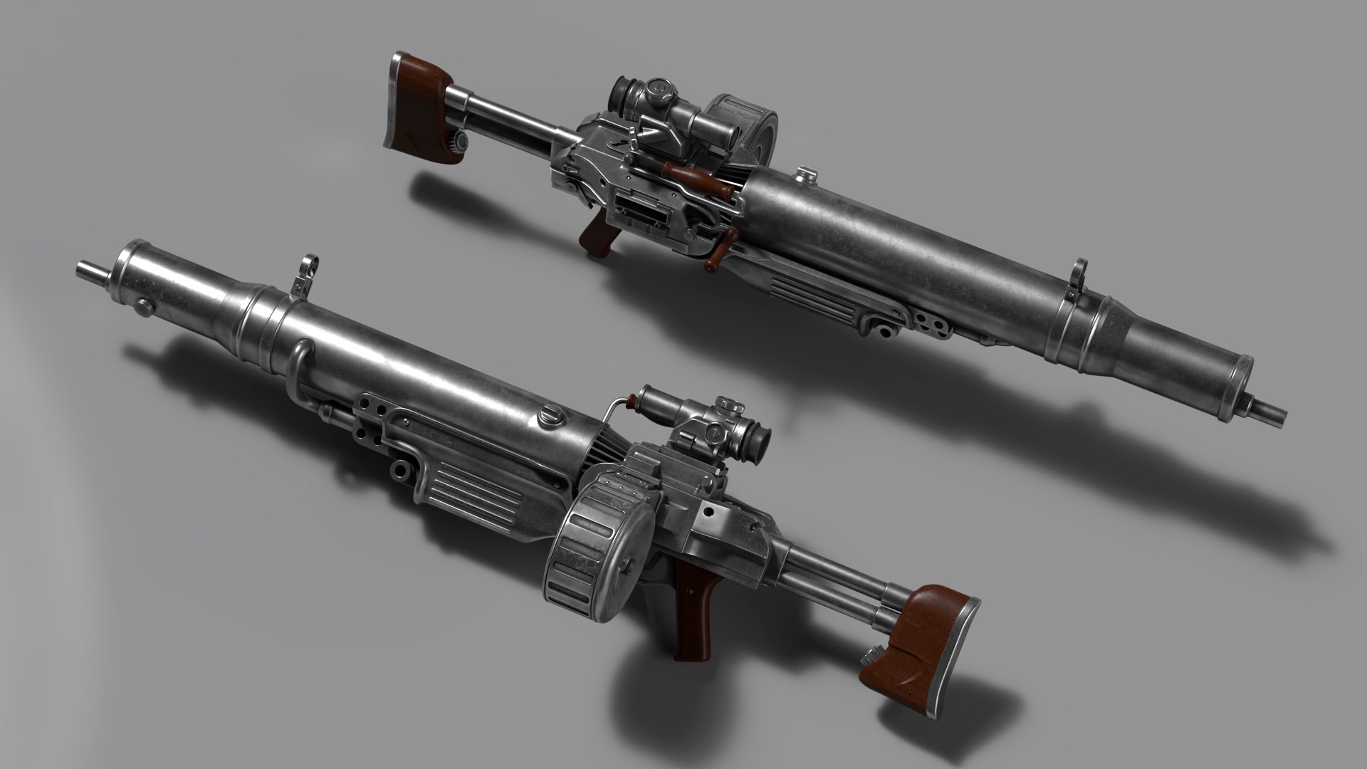 Fallout T 60 Rifle 3D Model - TurboSquid 2253077