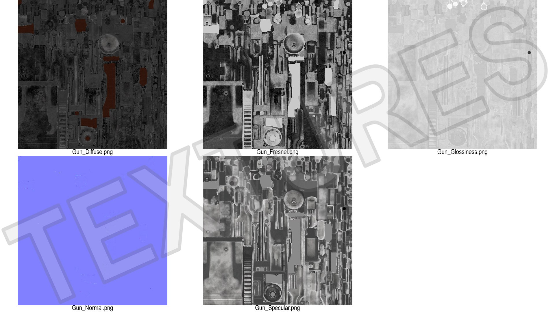 Fallout T 60 Rifle 3D Model - TurboSquid 2253077