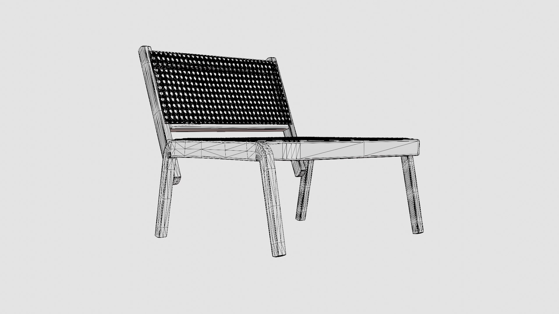 Rattan Chair 3D Model - TurboSquid 2315506