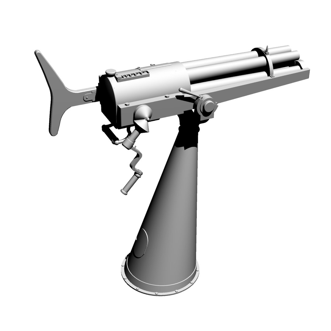 3ds max gun 37mm