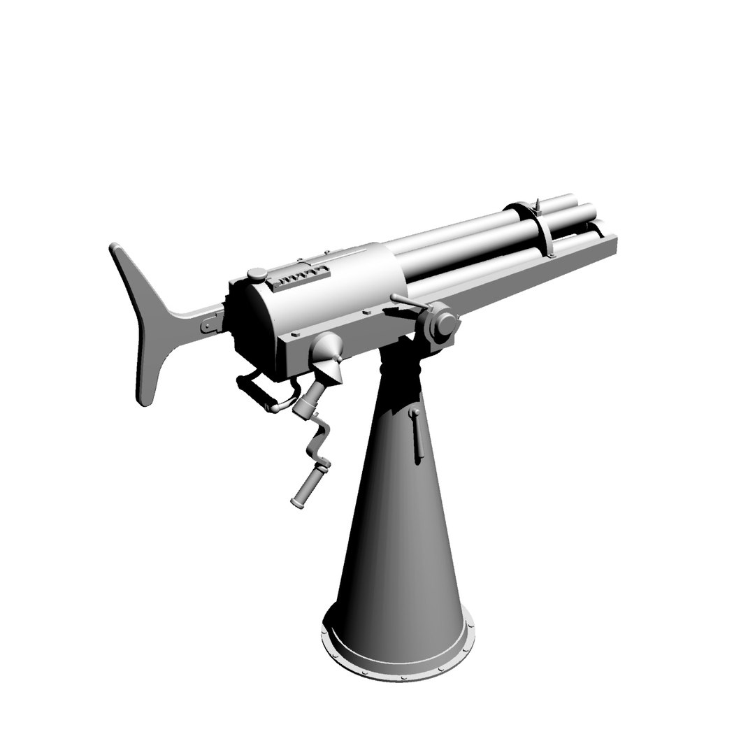 3ds max gun 37mm