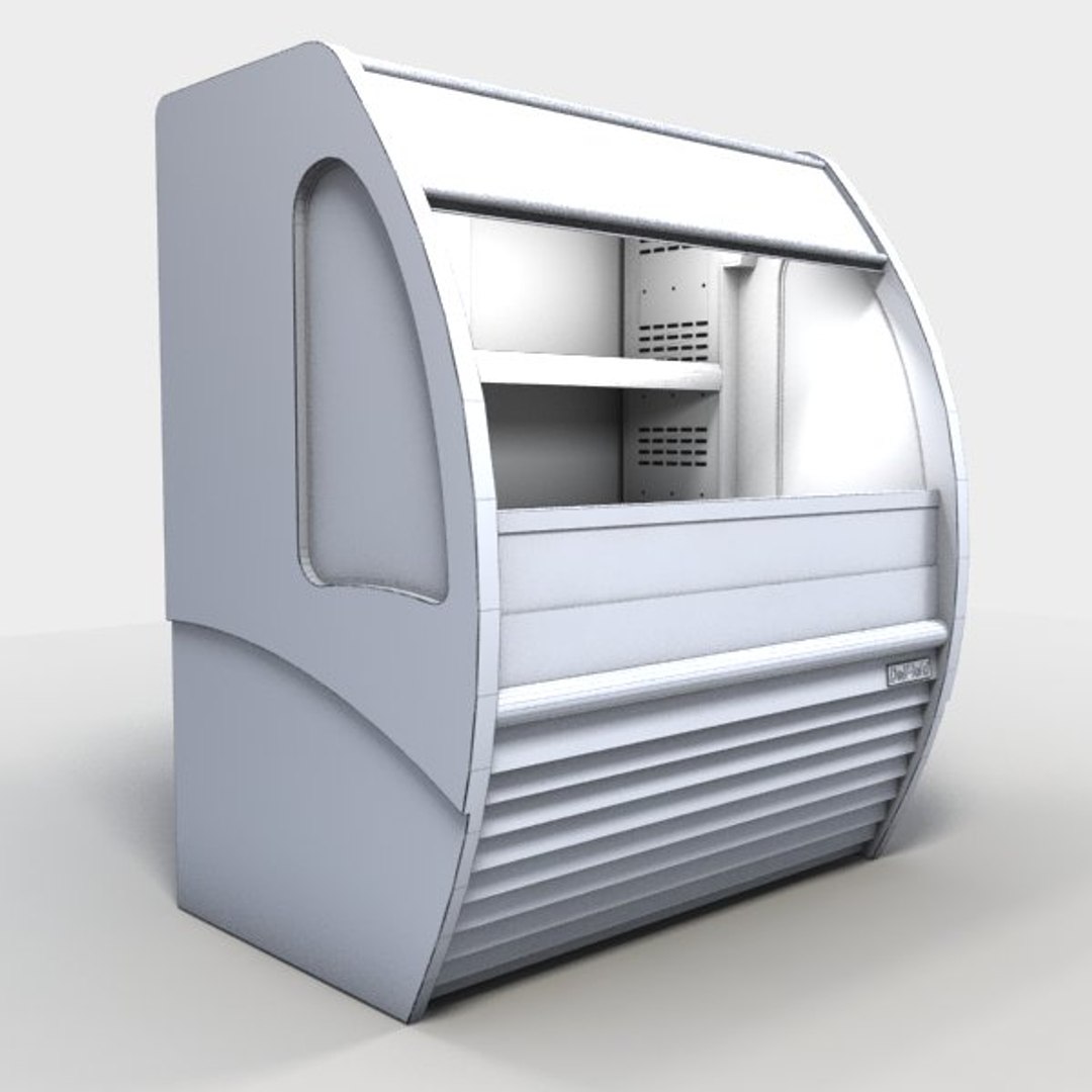 Food Display Cooler 3d Max