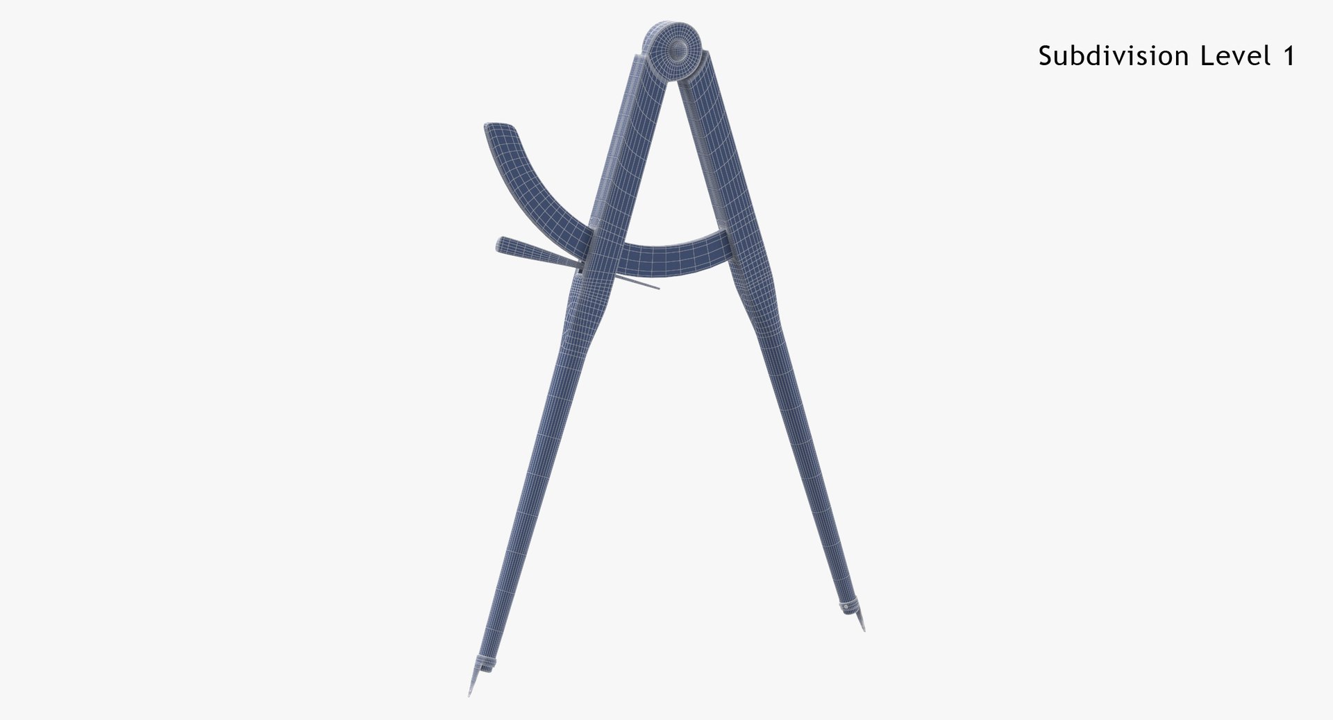3D Compass Drawing Tool Model - TurboSquid 2250600