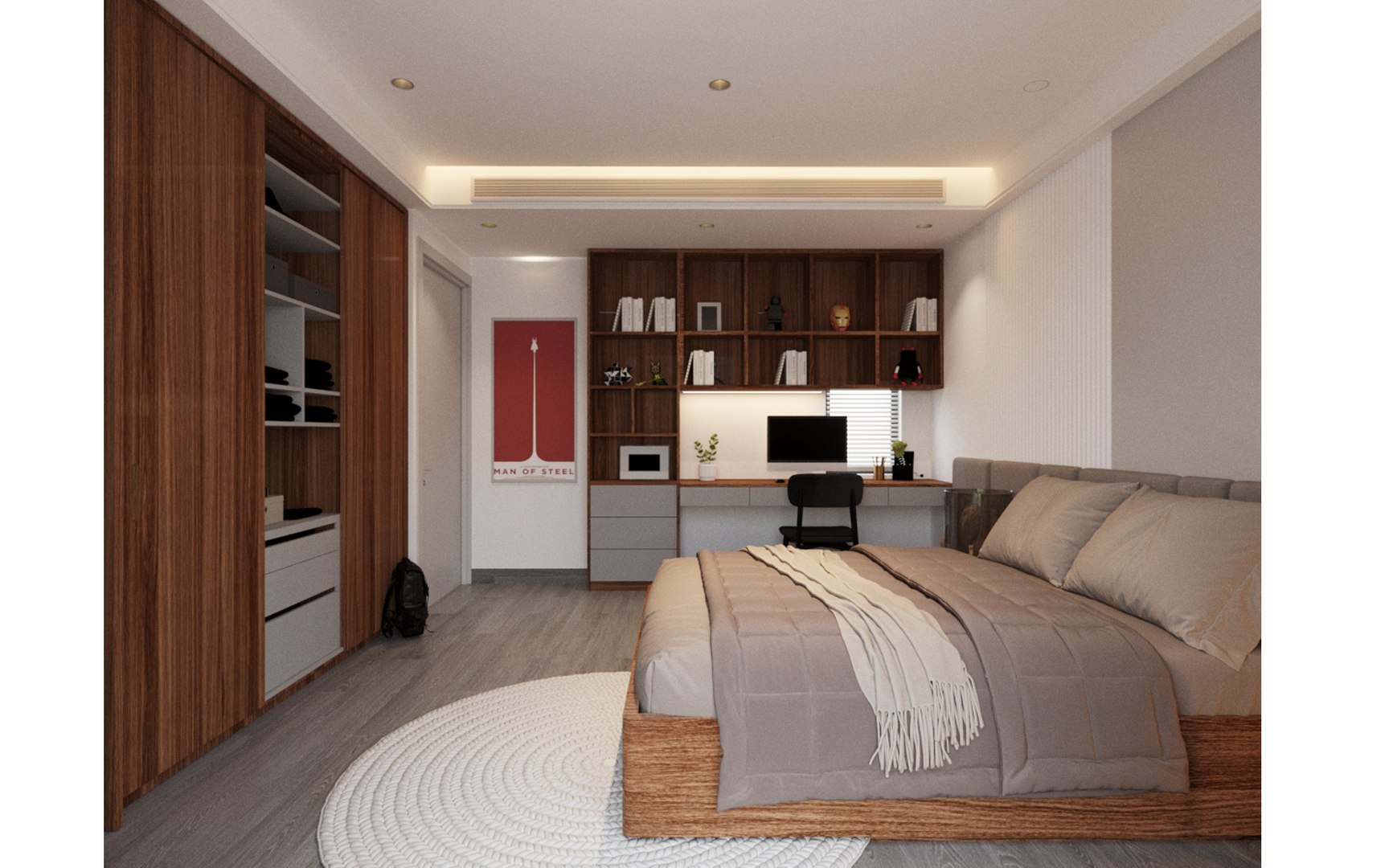 Bedroom 02 - Maihointerior model - TurboSquid 2137598