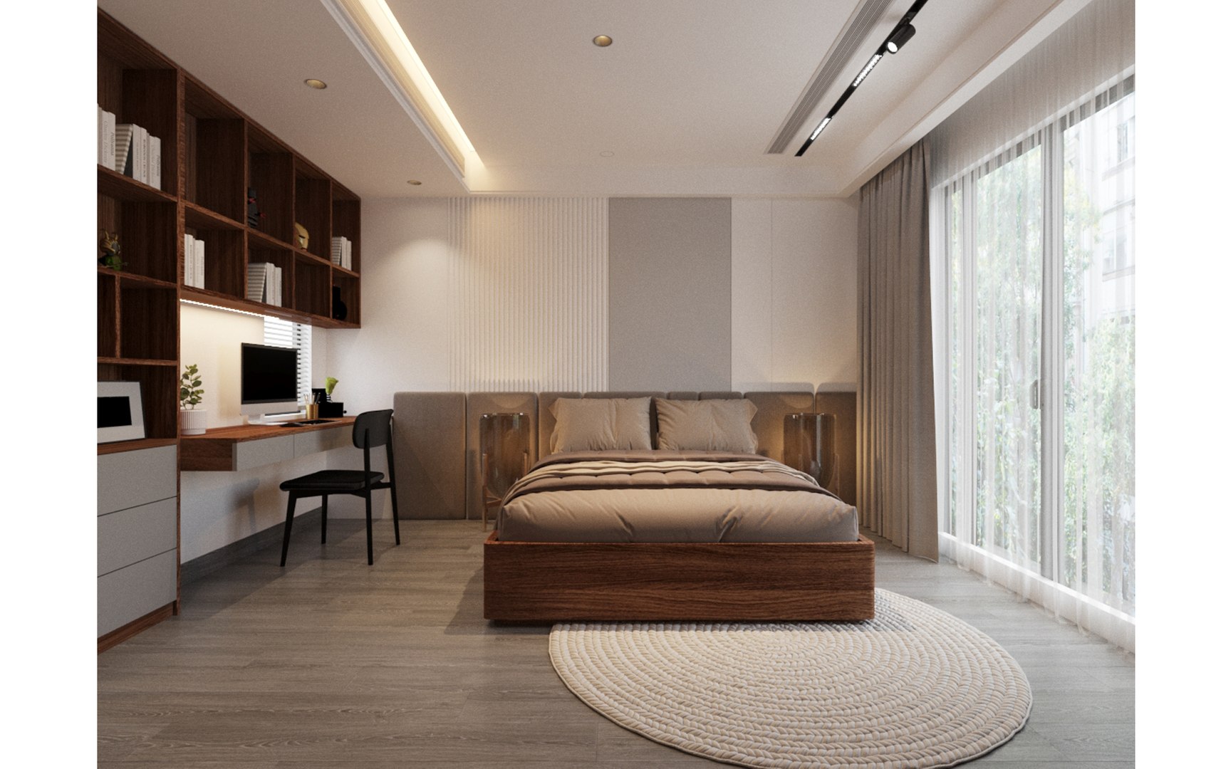 Bedroom 02 - Maihointerior model - TurboSquid 2137598