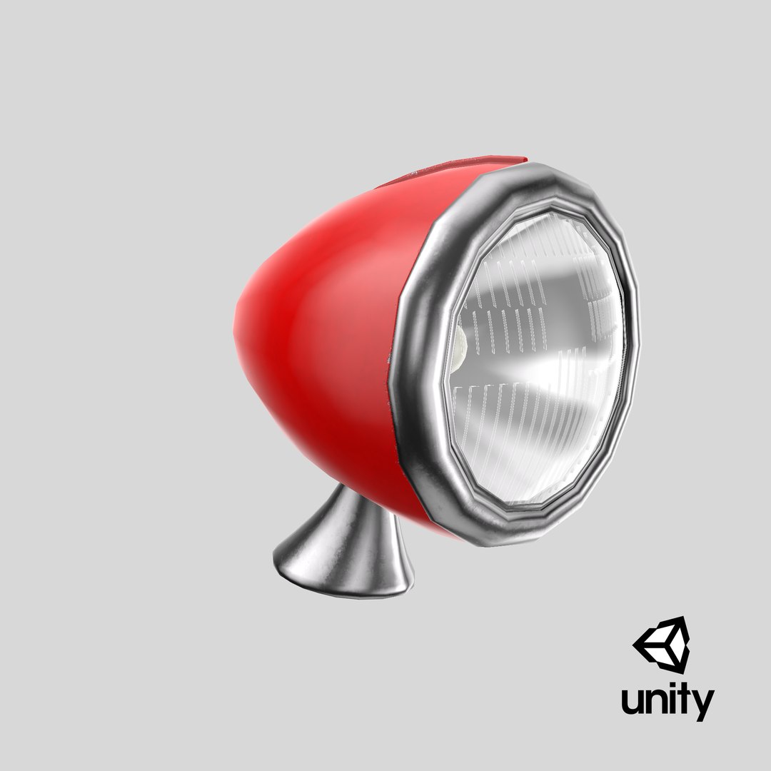 3D model Retro Car Headlight V1 - TurboSquid 2031594