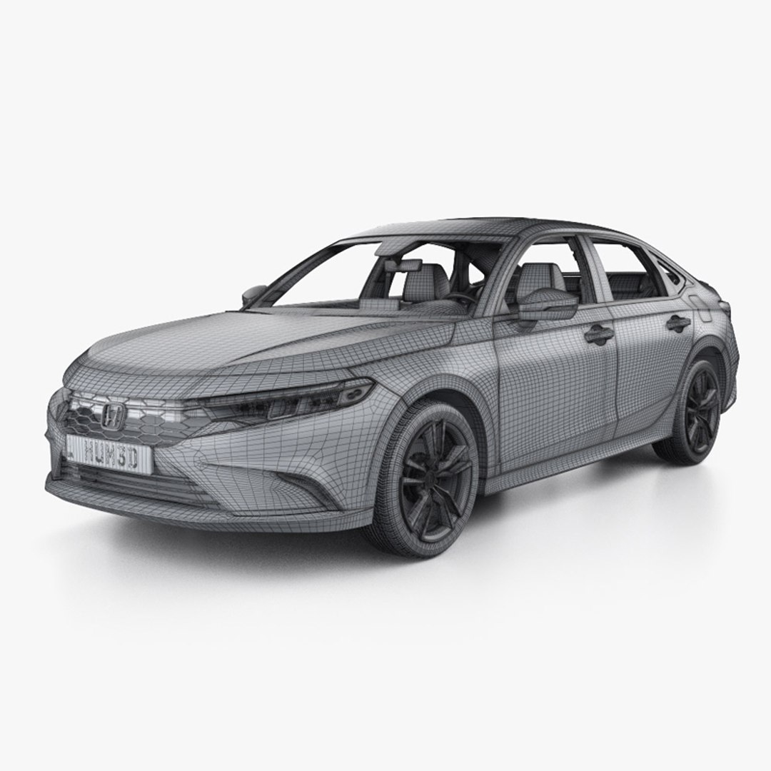 Honda Integra CN-spec with HQ interior 2021 3D model - TurboSquid 1995047