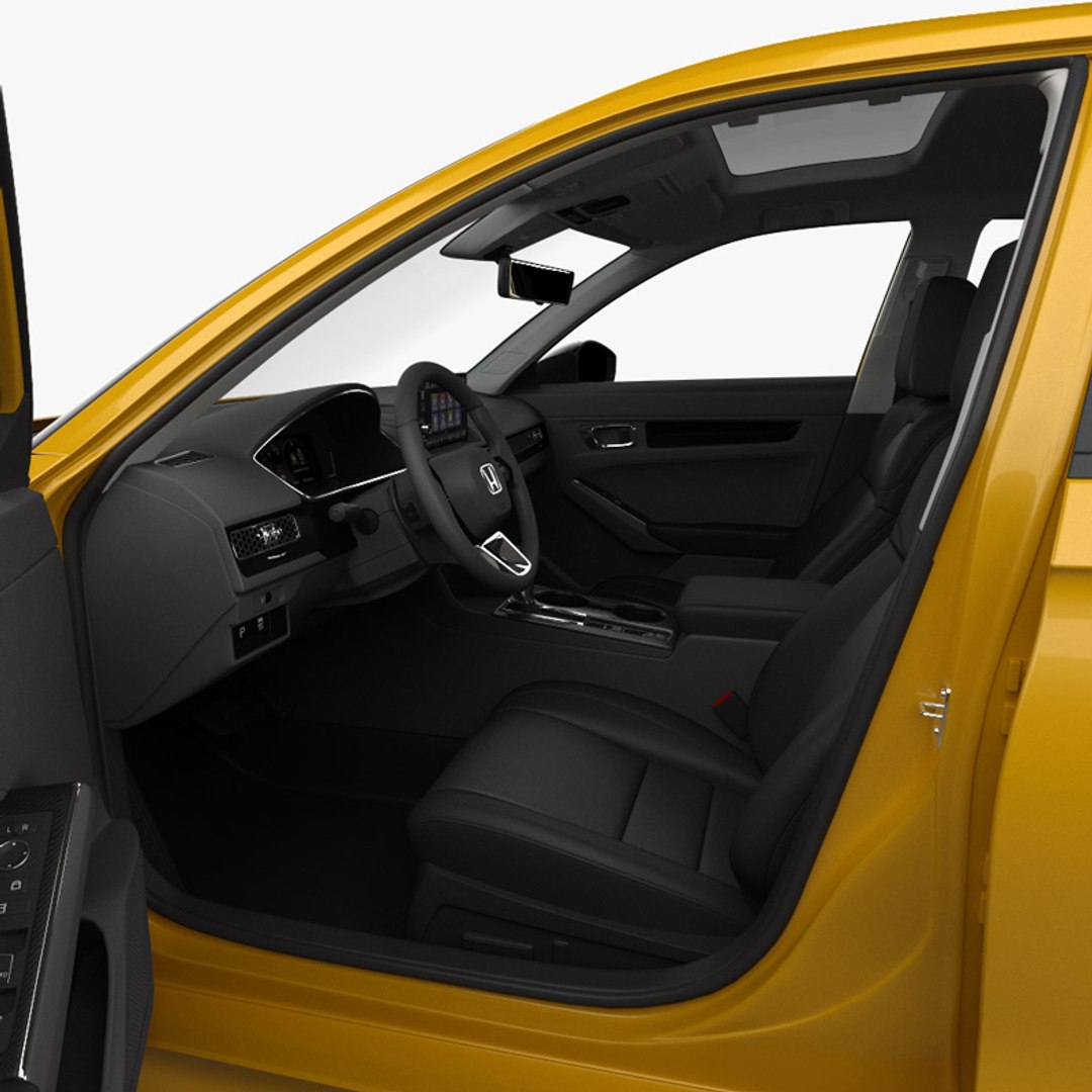 Honda Integra CN-spec with HQ interior 2021 3D model - TurboSquid 1995047