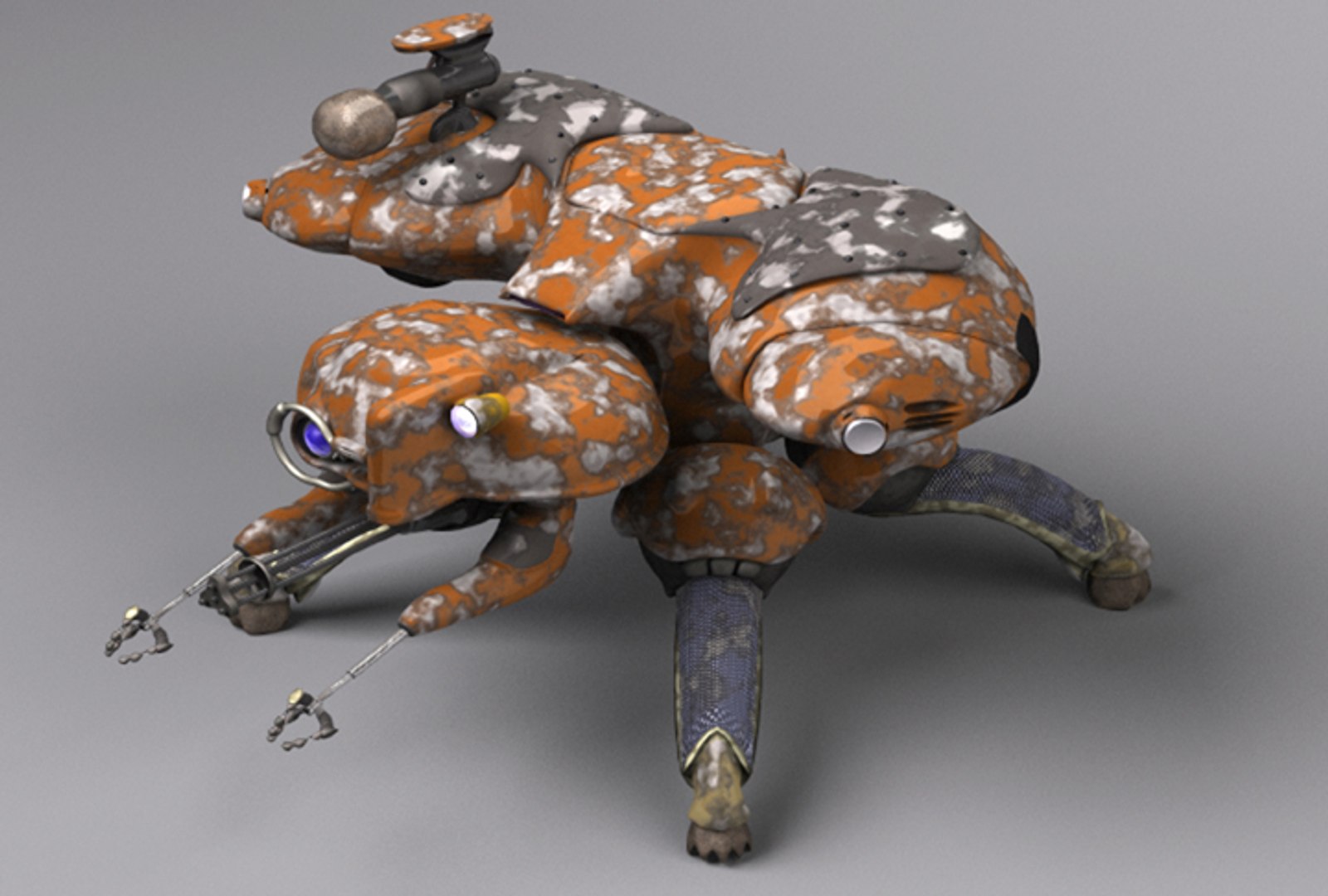 Fuchikoma Ghost Shell 3d Model